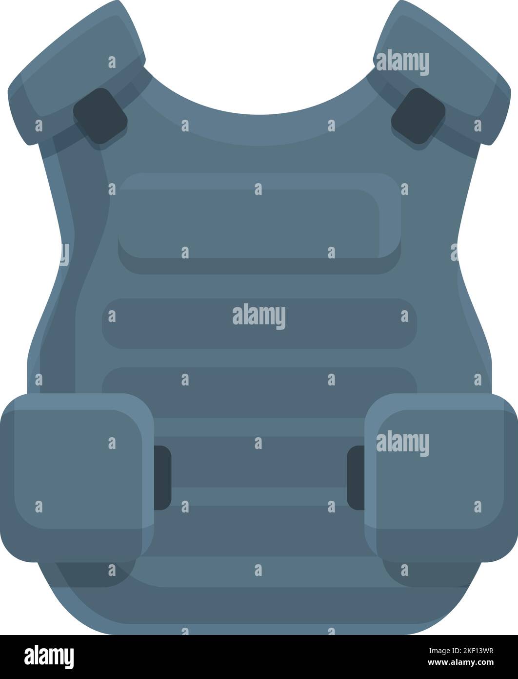 Vest icon cartoon vector. Army bulletproof. Armor kevlar Stock Vector ...