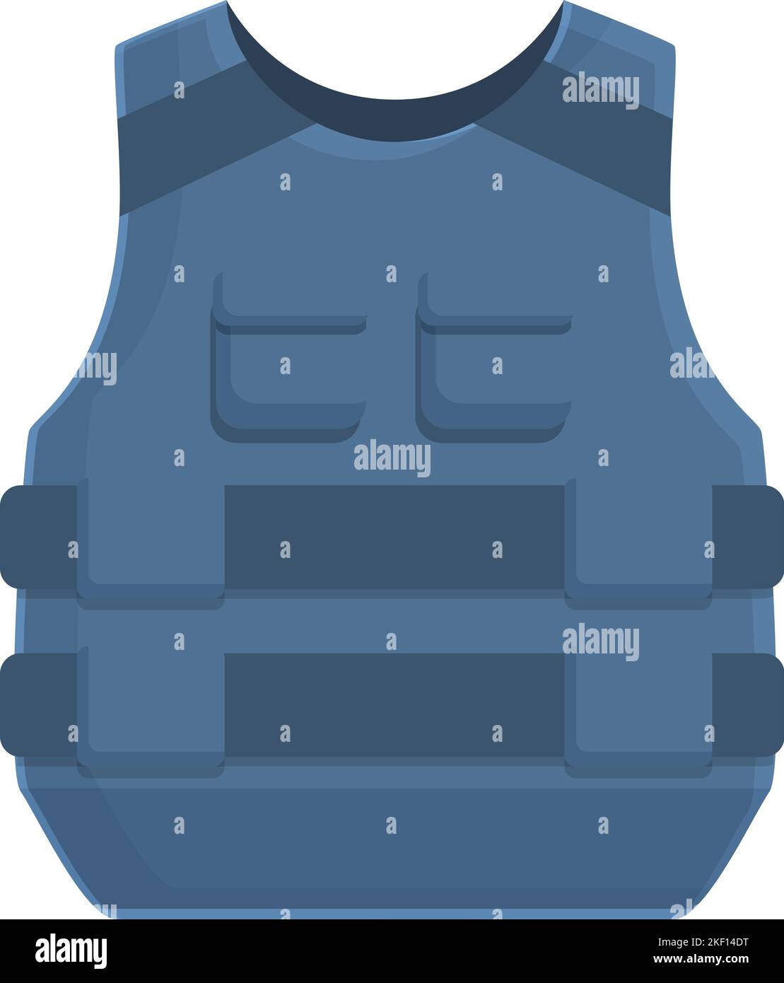 Bulletproof vest icon cartoon vector. Police bullet. Armor swat Stock ...