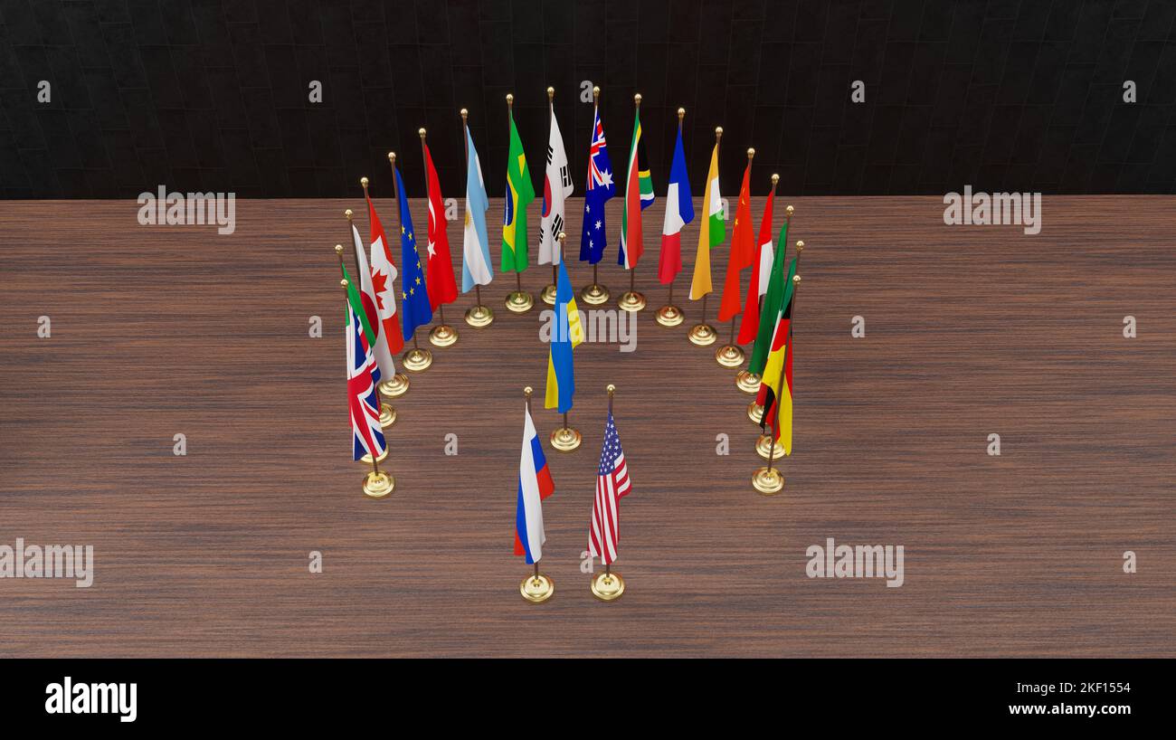 Flags G20 membership , Concept of the G20 summit or meeting, G20 ... Flags G20 membership , Concept of the G20 summit or meeting, G20 ...