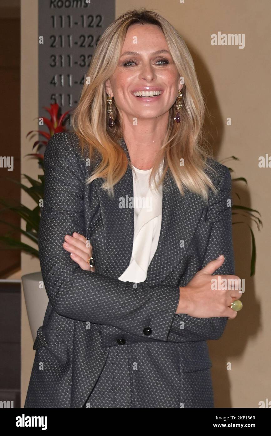 Rome, Italy. 15th Nov, 2022. Serena Autieri attends the photocall of ...