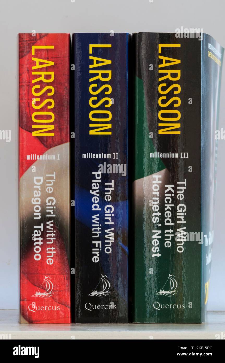 The first 3 volumes of the Millennium series by Stieg Larsson Stock ...
