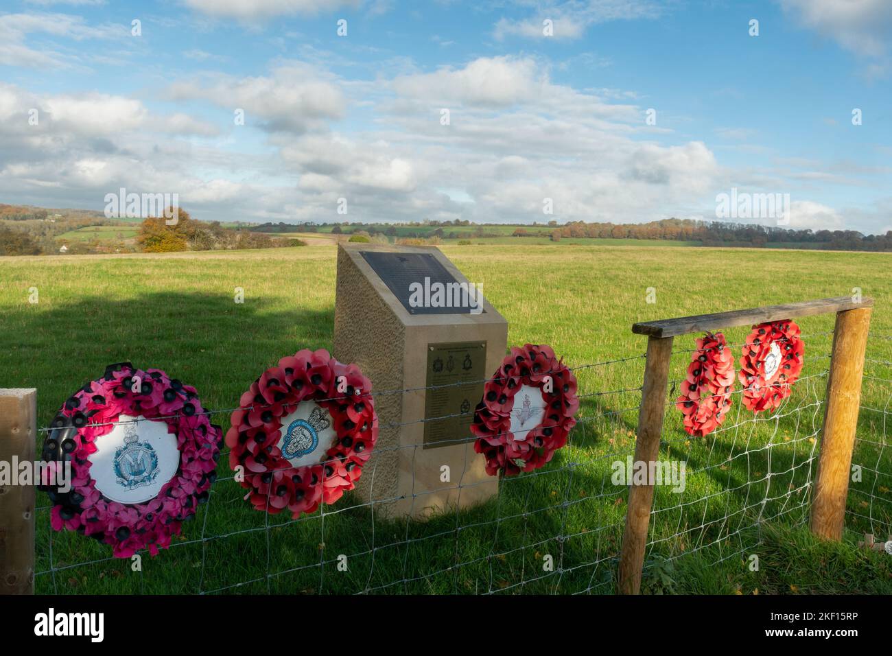 Exercise Dreme Memorial commemorating 33 men killed on April 4th 1944 ...