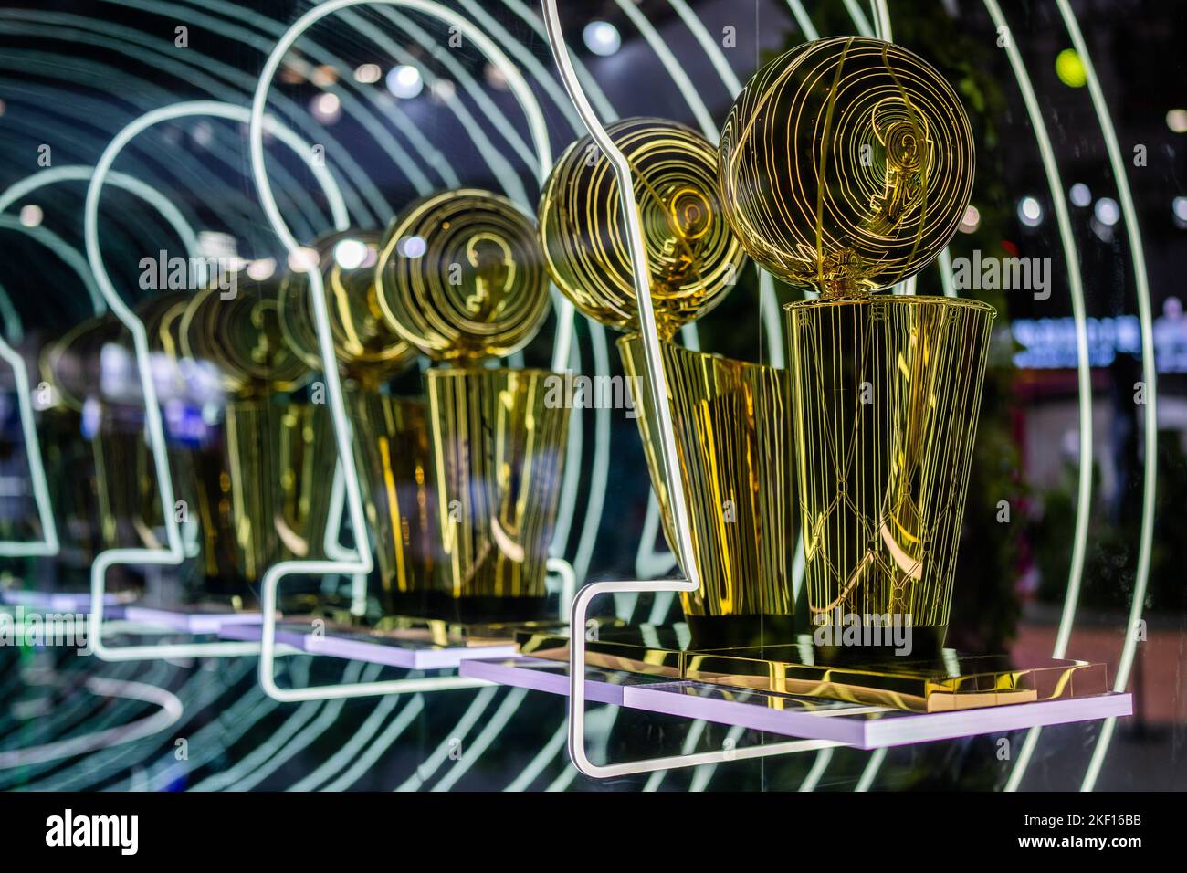 NBA exhibition Area at the China International Import Expo(CIIE) in ...