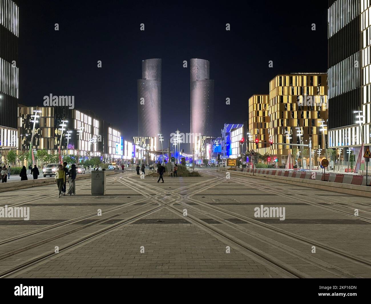 Plaza tower lusail hi-res stock photography and images - Alamy