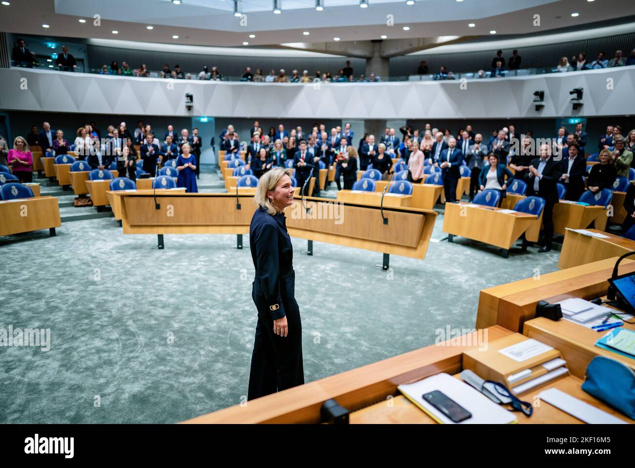 THE HAGUE - Netherlands, 2022-11-15 15:26:19 THE HAGUE - Ockje Tellegen ...