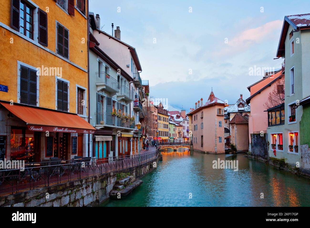 Famous Village Annecy, Haute Savoie, Rhone Alps, France Stock Photo - Alamy