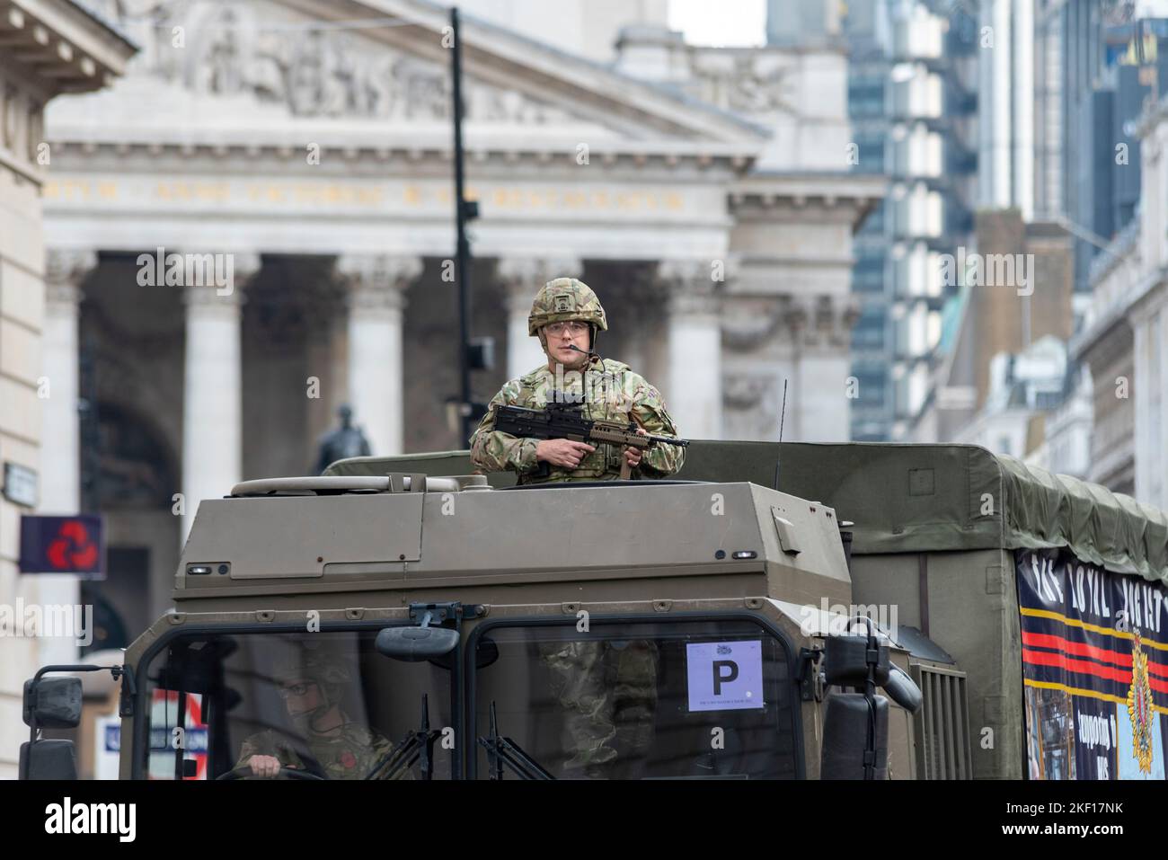 151 REGIMENT ROYAL LOGISTIC CORPS at the Lord Mayor's Show parade in ...