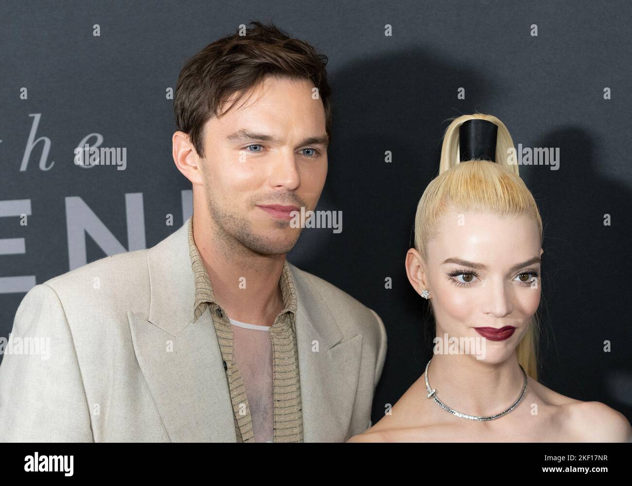 The menu anya taylor joy hi-res stock photography and images - Alamy