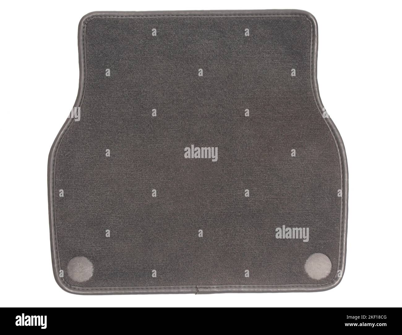 Textile floor mat for cars isolated on white background Stock Photo - Alamy
