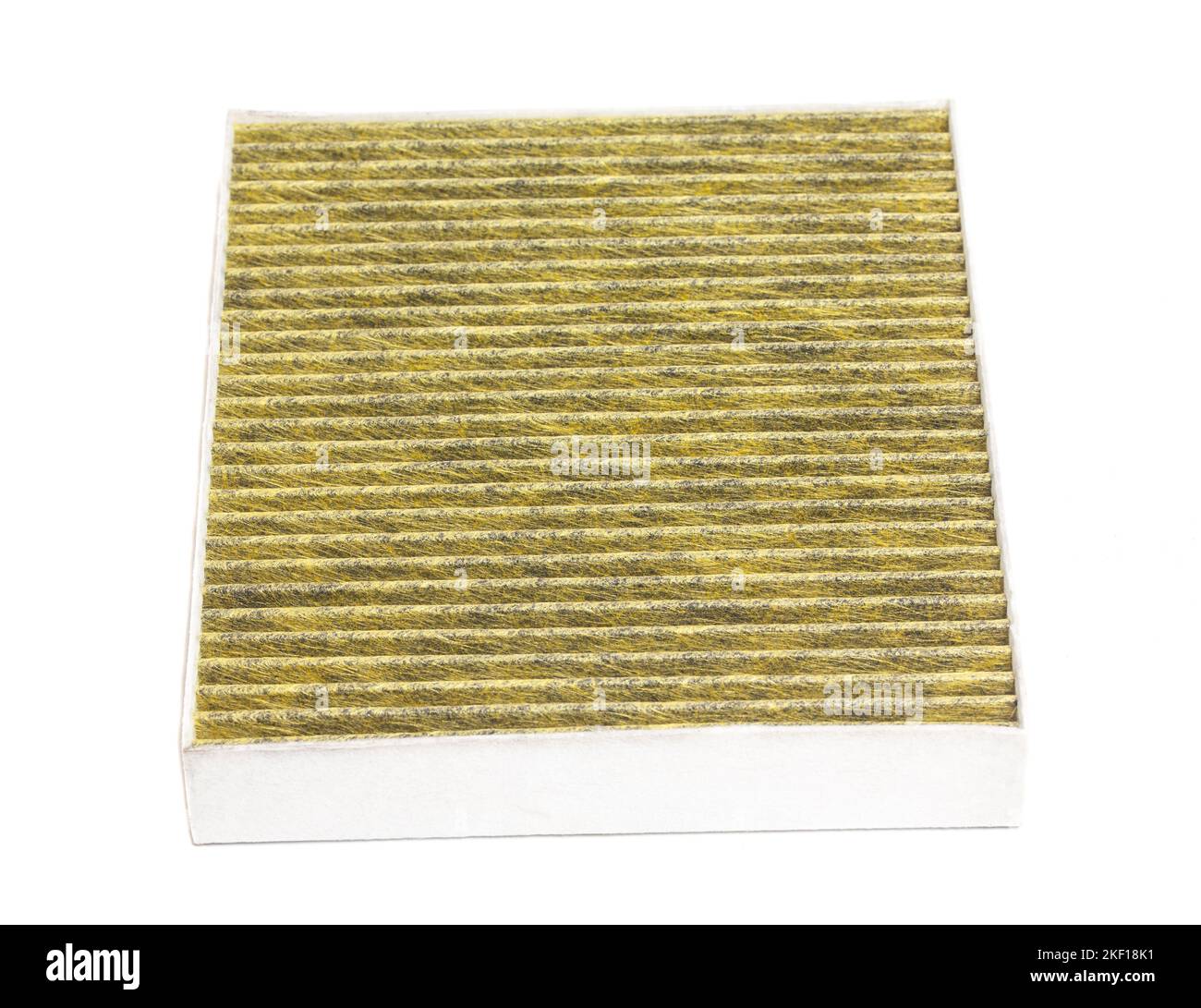 Cabin car carbon used filter isolated on white background Stock Photo ...
