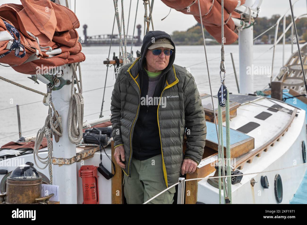 The Golden Rule sailboat operated by Veterans for Peace arrived in ...