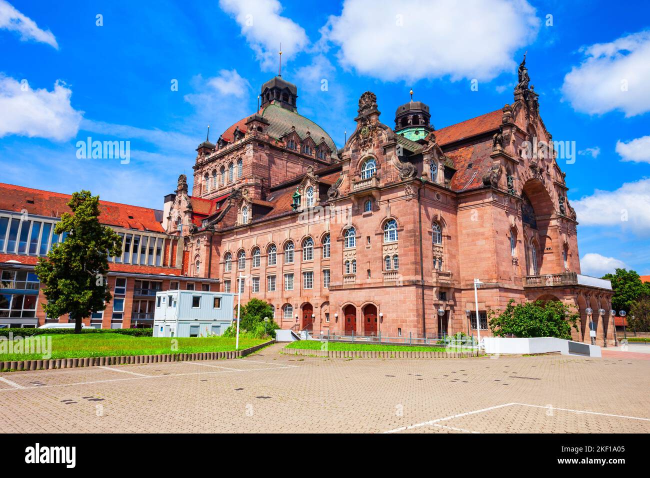 Nuremberg Theatre or Opera House or Staatstheater. Nuremberg is the ...