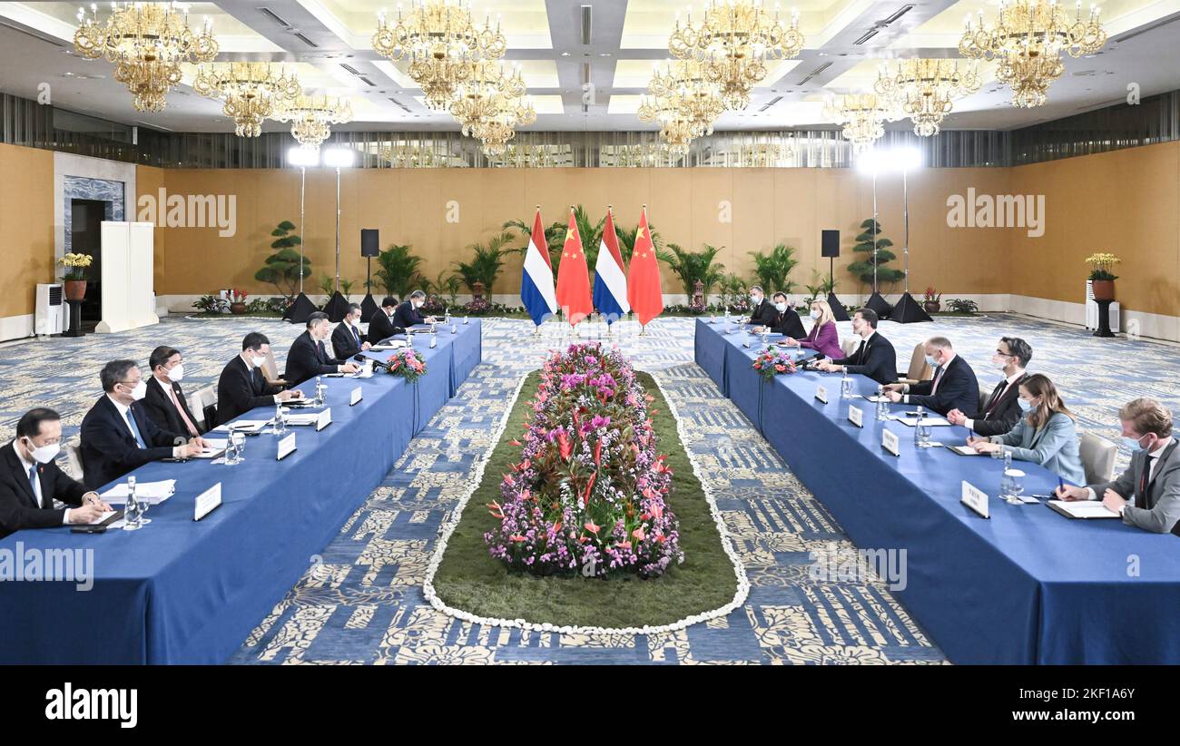 Bali, Indonesia. 15th Nov, 2022. Chinese President Xi Jinping meets ...
