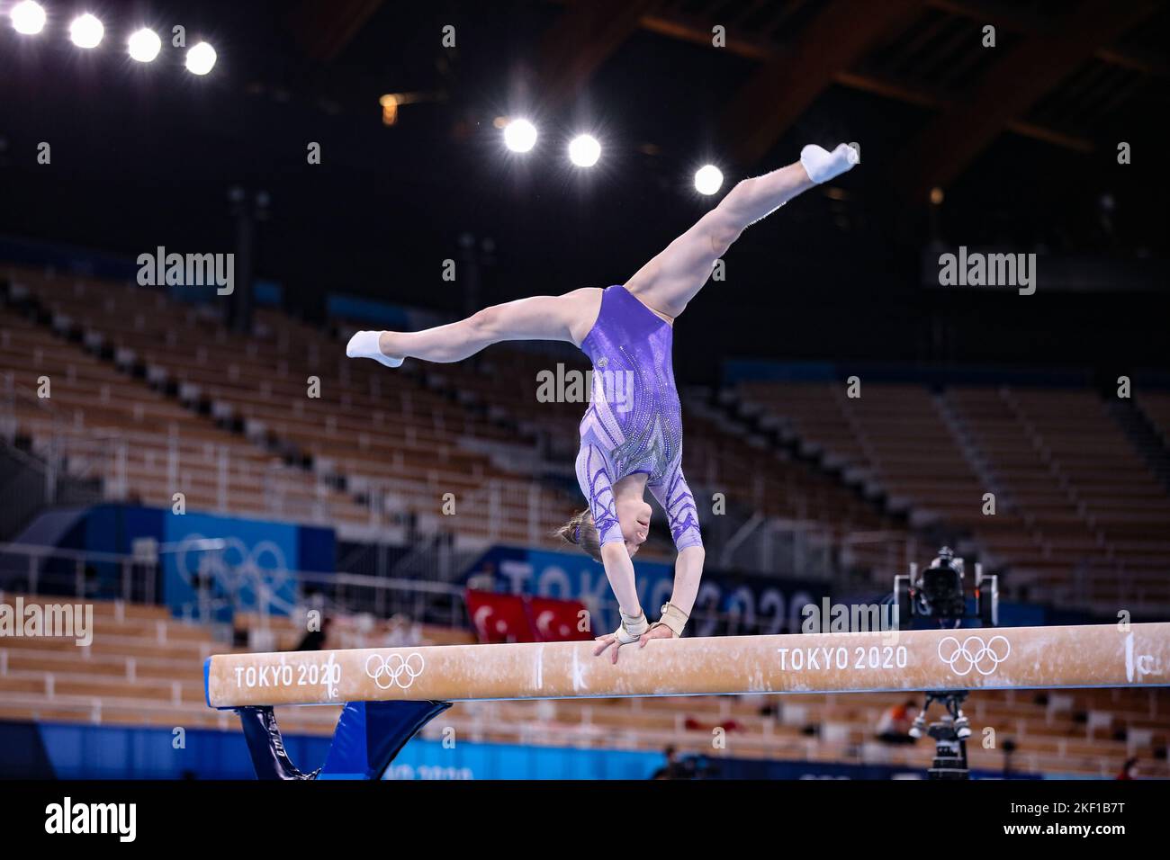 AUGUST 03rd, 2021 - TOKYO, JAPAN: Vladislava URAZOVA of Russia performs ...