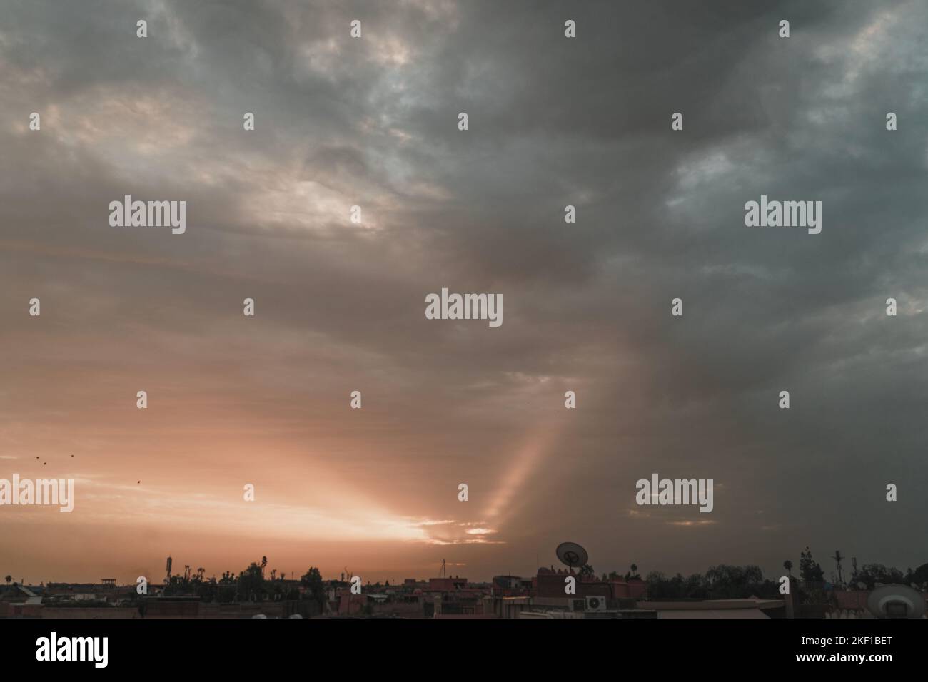 Sunrise in medina marrakech morocco hi-res stock photography and images ...