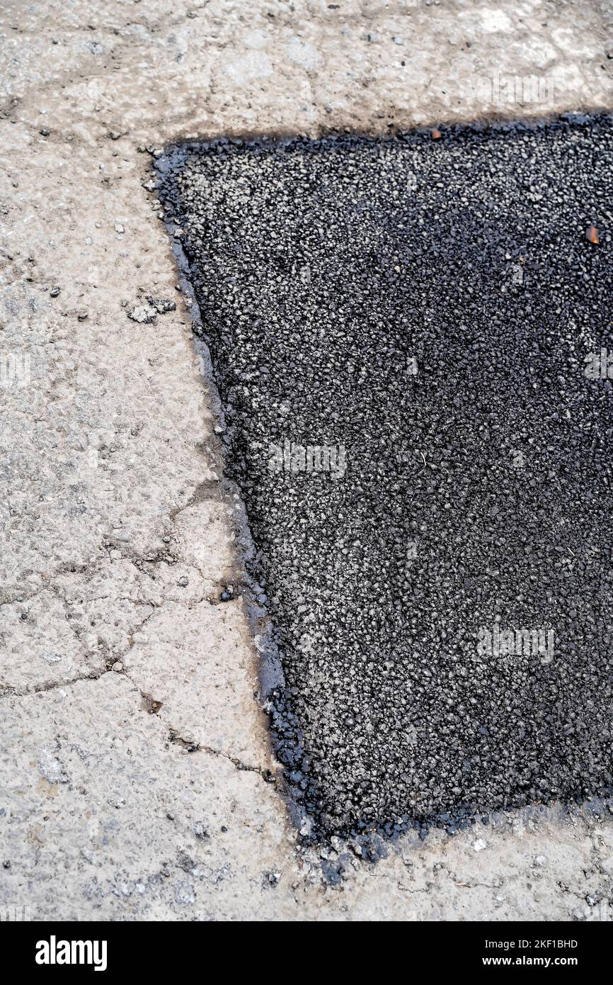 Pavement repair hi-res stock photography and images - Alamy