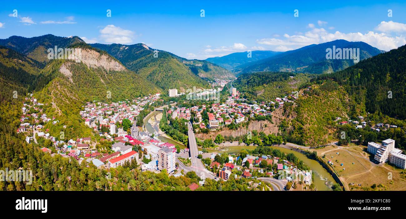 Aerial view of a town hi-res stock photography and images - Alamy