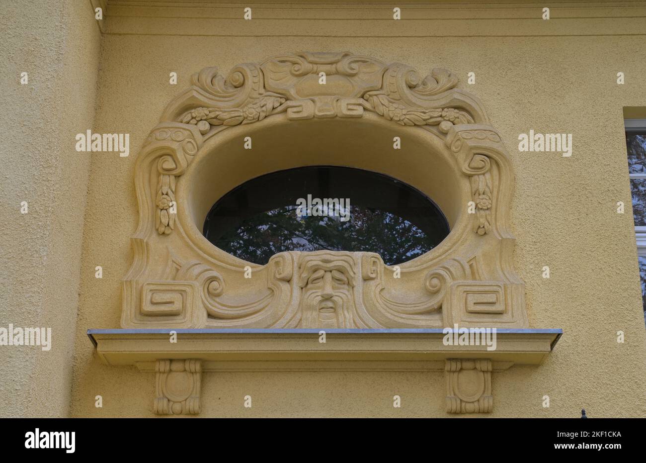 Fenster, Jugendstil, Altbau, Schöneberg, Tempelhof-Schöneberg, Berlin ...