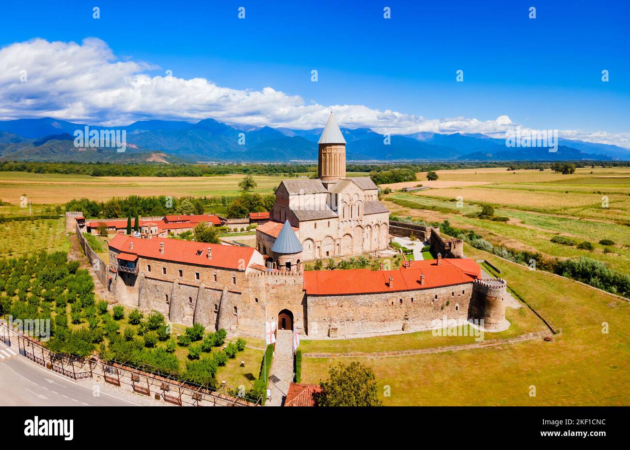 Aerial view alaverdi town hi-res stock photography and images - Alamy