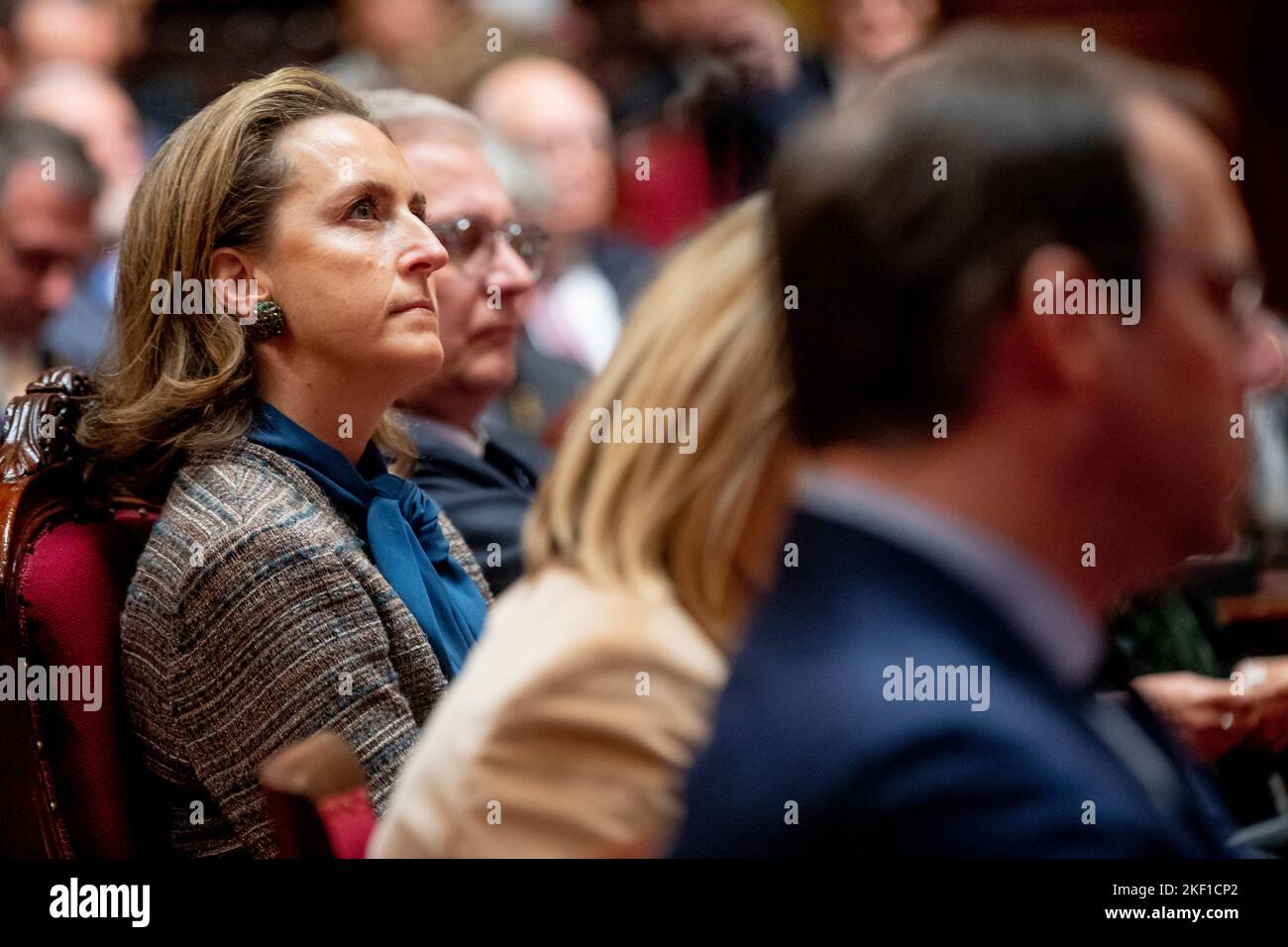 Prince Laurent and Princess Claire of Belgium pictured during the ...