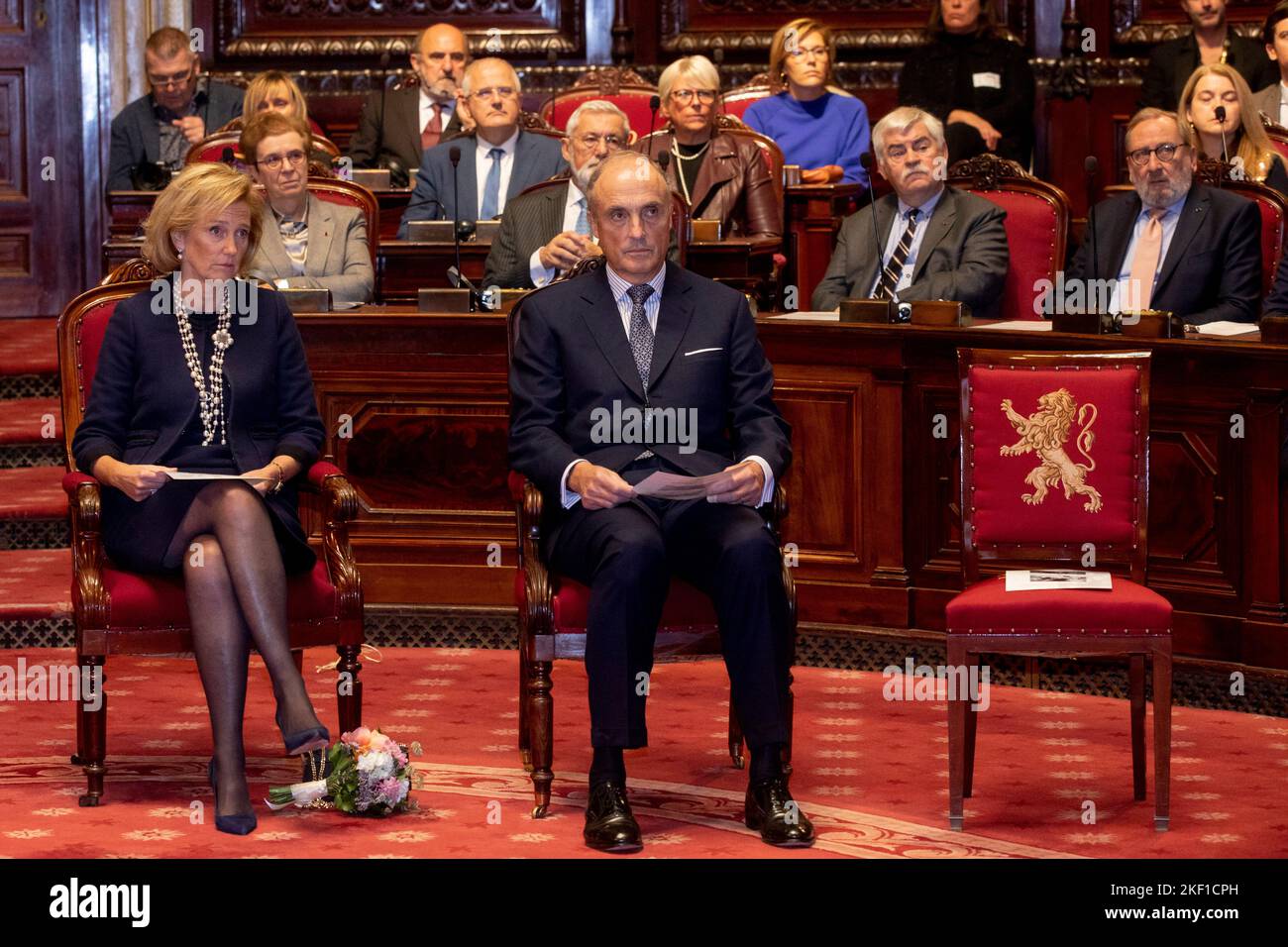 Princess Astrid and Prince Lorenz of Belgium pictured during the ...
