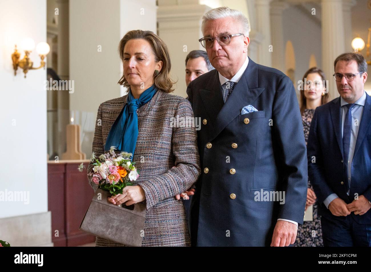 Princess Claire of Belgium and Prince Laurent of Belgium pictured ...
