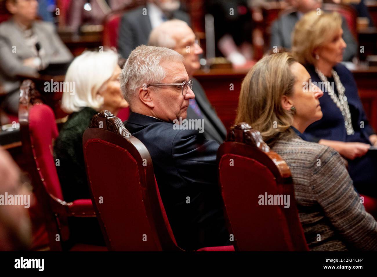 Prince Laurent and Princess Claire of Belgium pictured during the ...