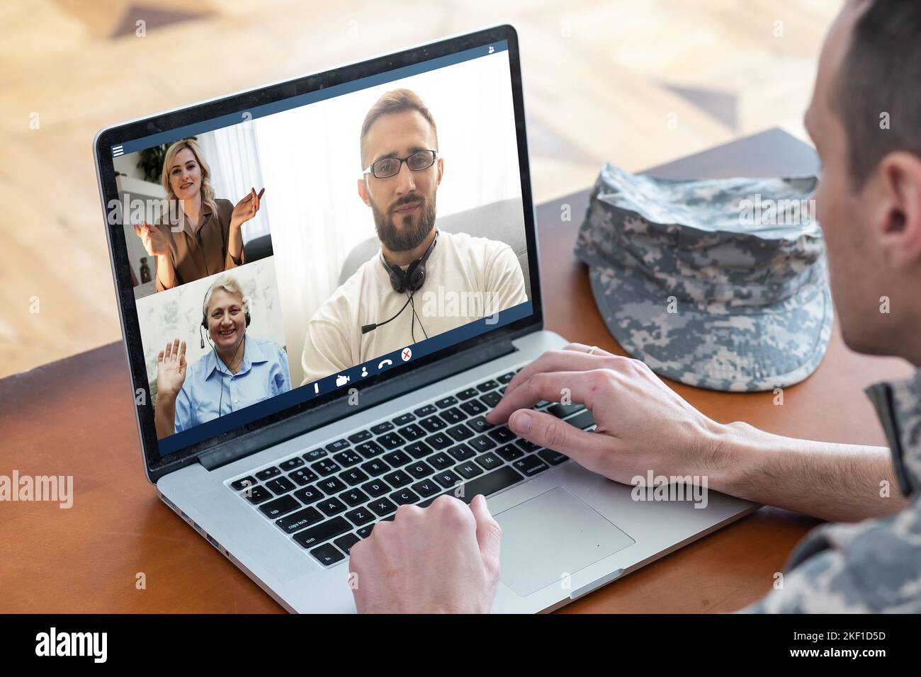 Ask general practitioner online, video call consultation, patient and ...