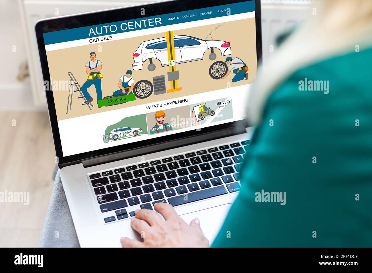Car Service Repair Help Concept Stock Photo - Alamy