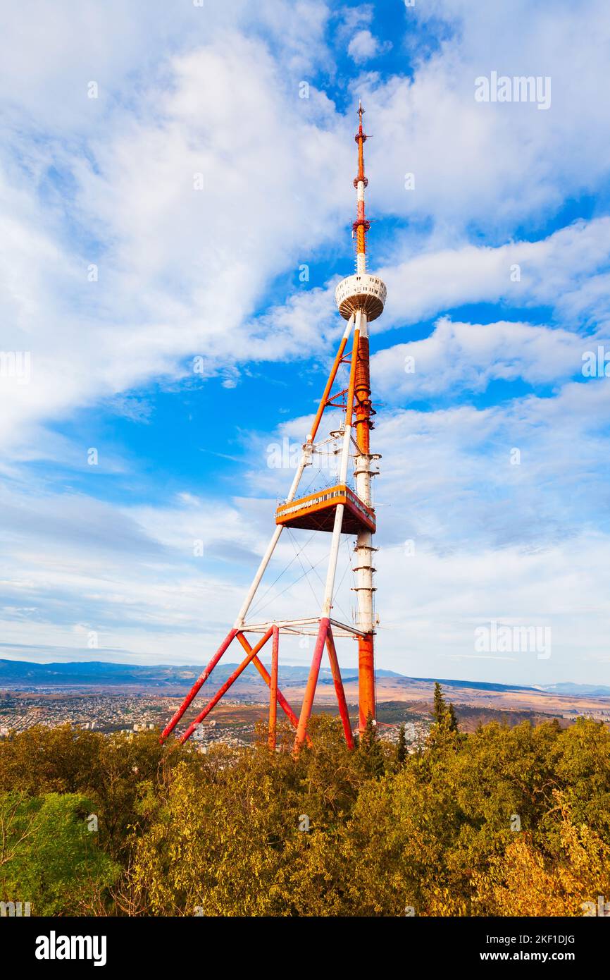 Tbilisi TV Broadcasting Tower. Tbilisi is the capital and the largest ...