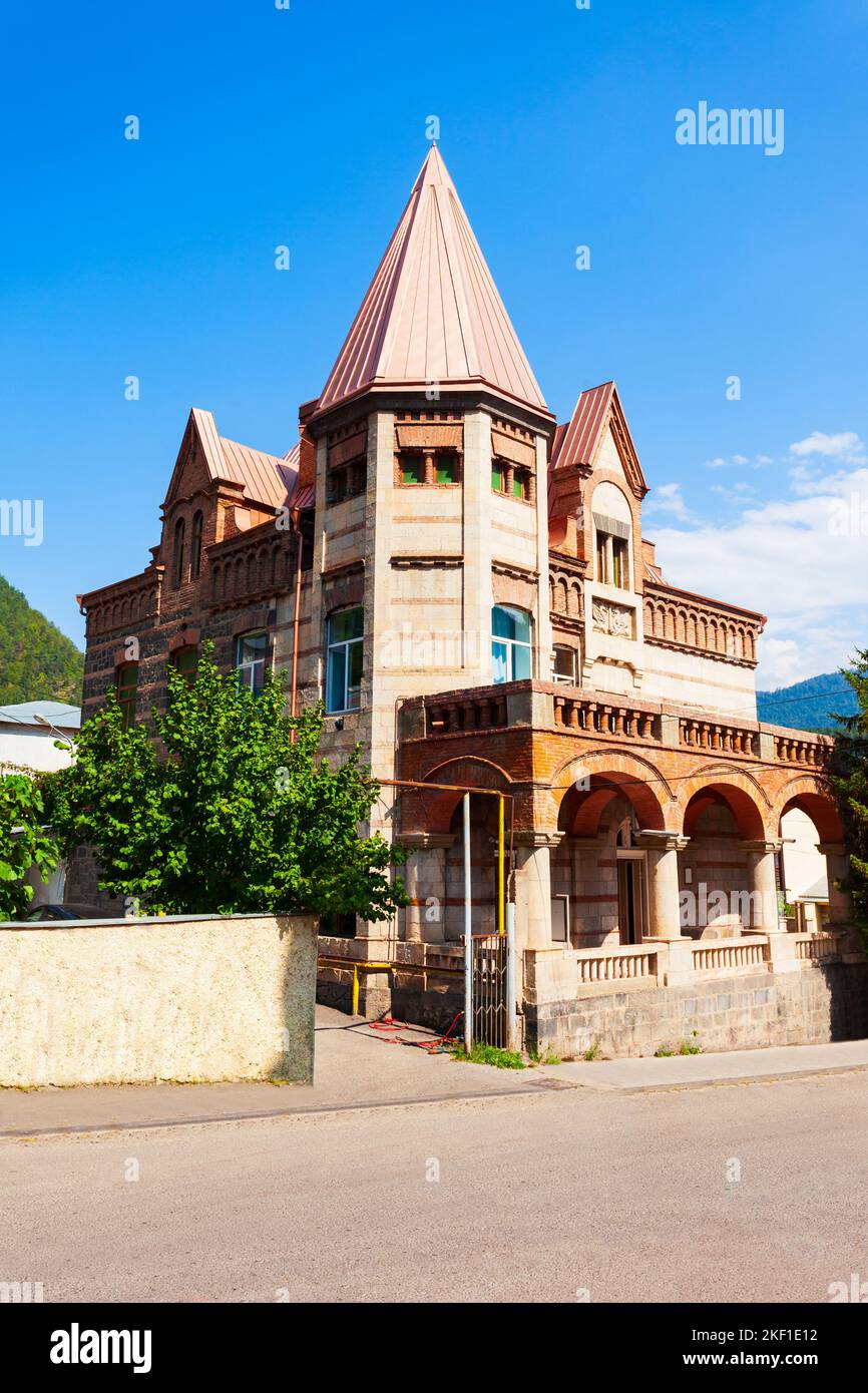Borjomi old town. Borjomi is a resort town in Samtskhe Javakheti region ...