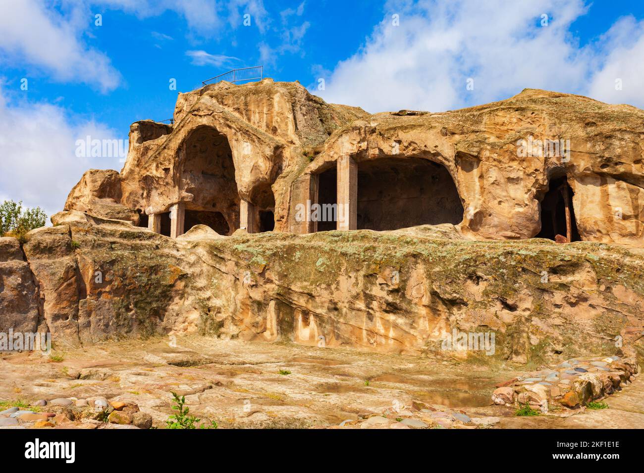 Uplistsikhe is an ancient rock hewn town near Gori in Shida Kartli ...