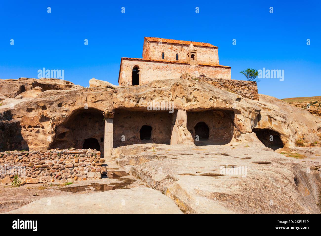 Uplistsuli Church or Church of Prince in Uplistsikhe. Uplistsikhe is an ...