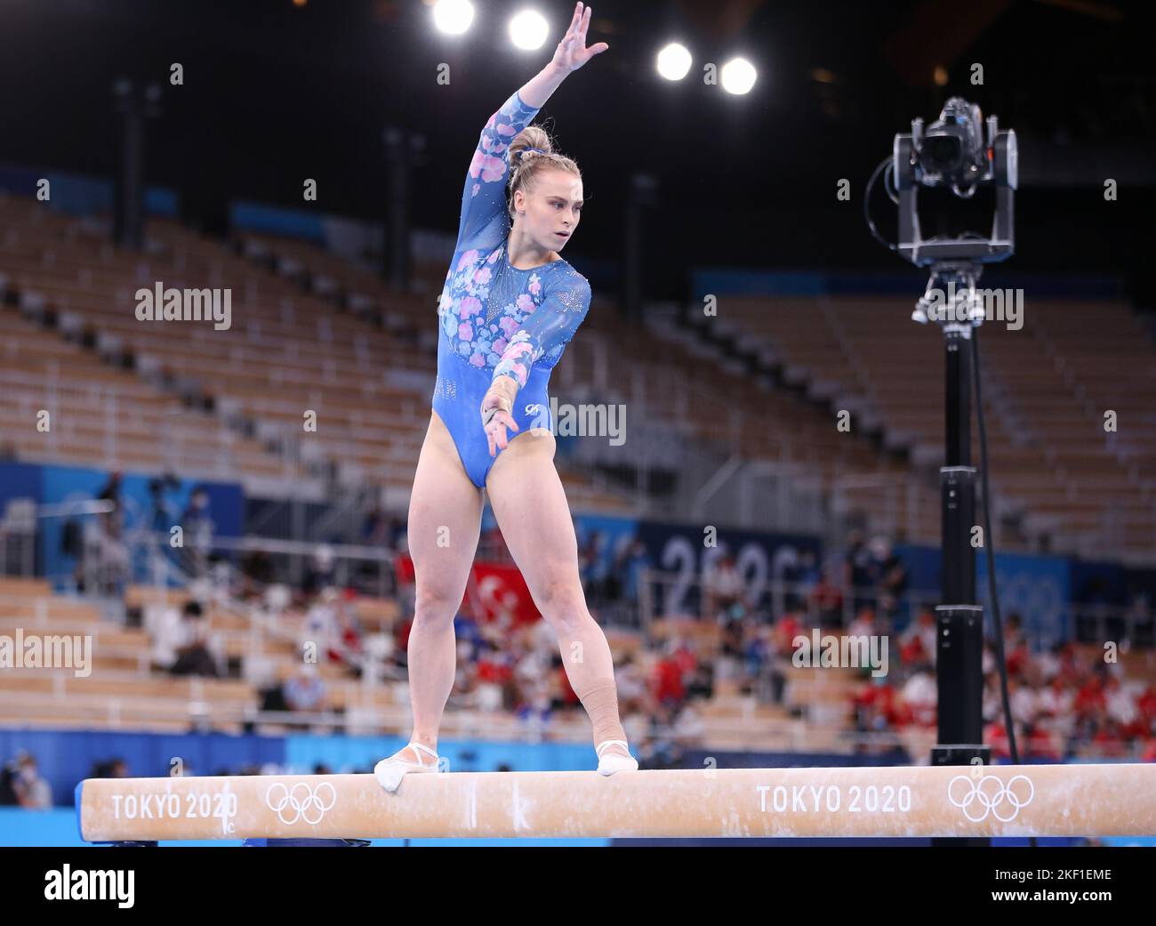 AUGUST 03rd, 2021 - TOKYO, JAPAN: Ellie BLACK of Canada performs at the ...