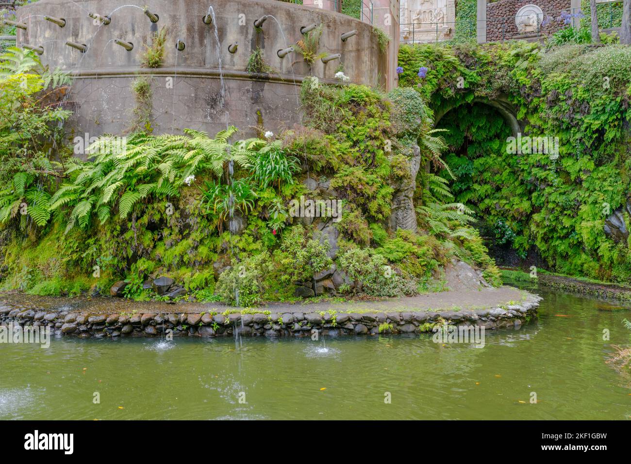 Botanical Garden Monte, Funchal, Madeira island, Portugal Stock Photo ...
