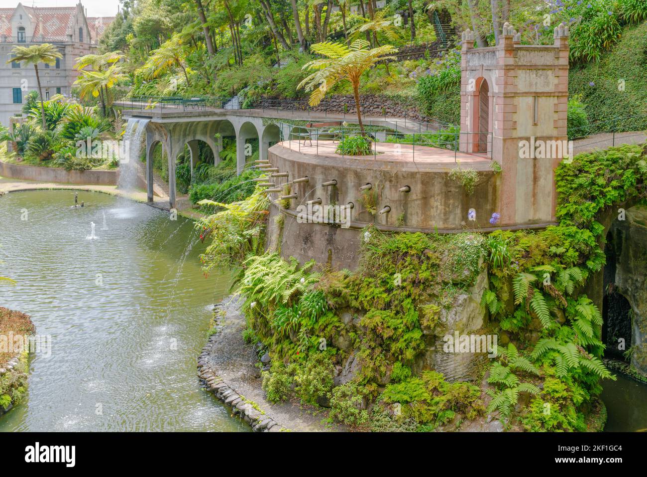 Botanical Garden Monte, Funchal, Madeira island, Portugal Stock Photo ...