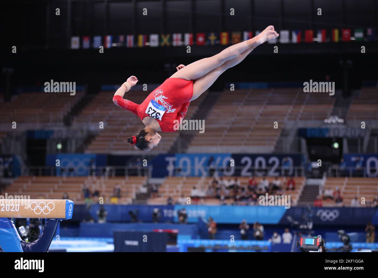 AUGUST 03rd, 2021 - TOKYO, JAPAN: TANG Xijing of China performs at the ...
