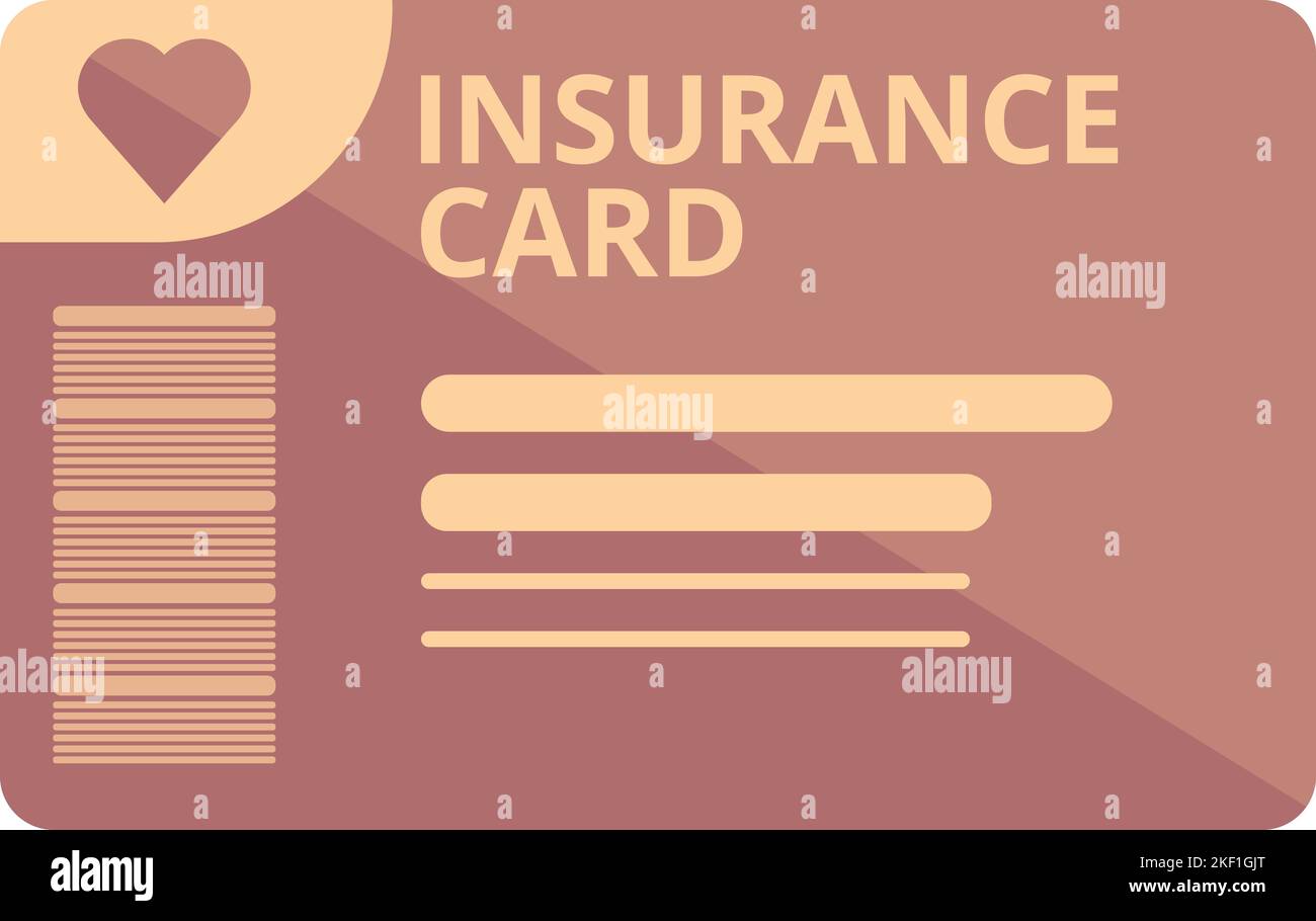 Patient insurance card icon cartoon vector. Medical doctor. Hospital ...