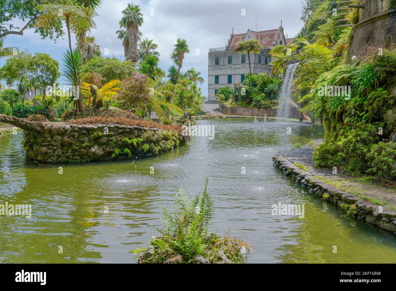 Botanical Garden Monte, Funchal, Madeira island, Portugal Stock Photo ...