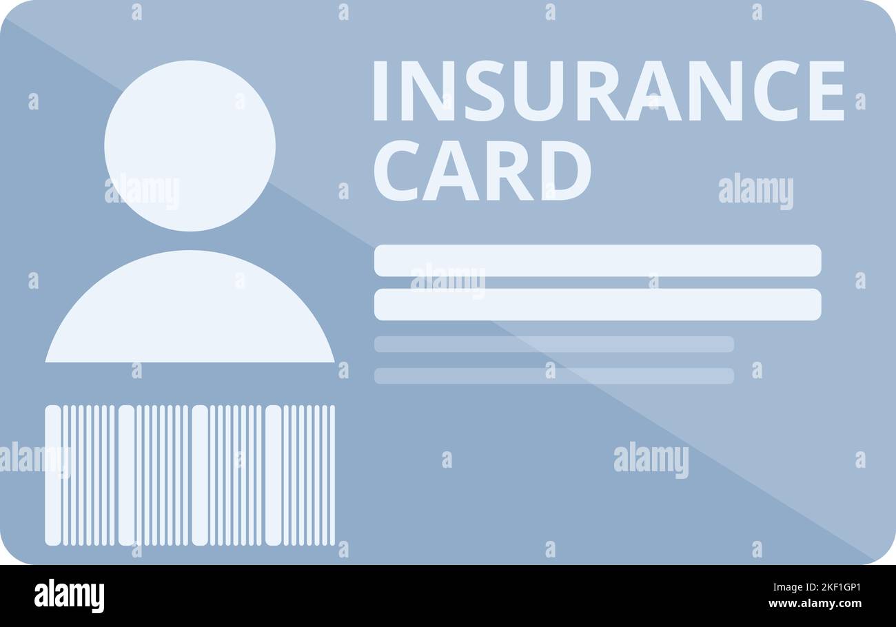 Hand insurance card icon cartoon vector. Medical health. Hospital ...