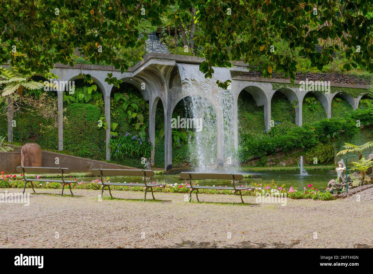 Botanical Garden Monte, Funchal, Madeira island, Portugal Stock Photo ...