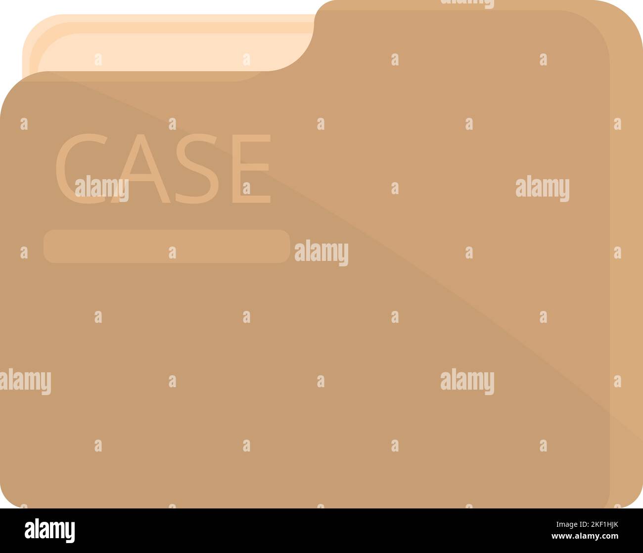 Crime folder case icon cartoon vector. Man detective. Solve agency ...