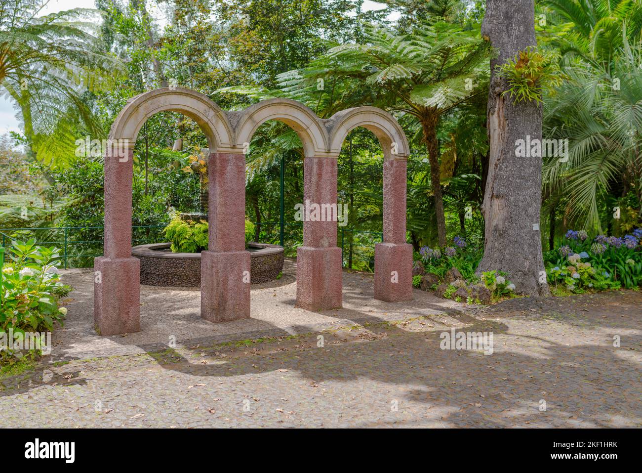 Botanical Garden Monte, Funchal, Madeira island, Portugal Stock Photo ...