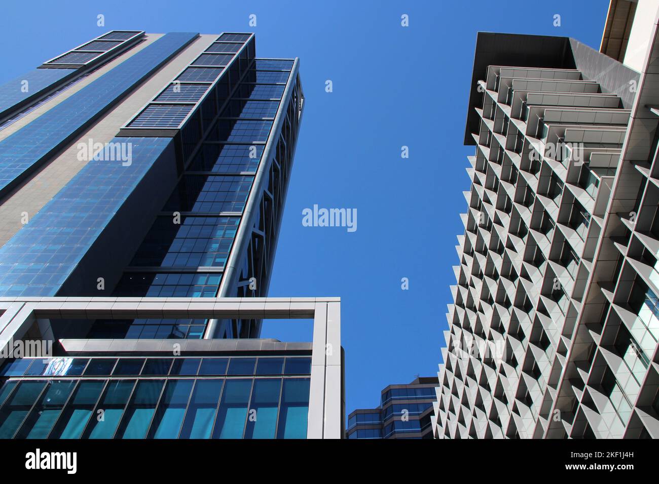 modern buildings in perth in australia Stock Photo - Alamy