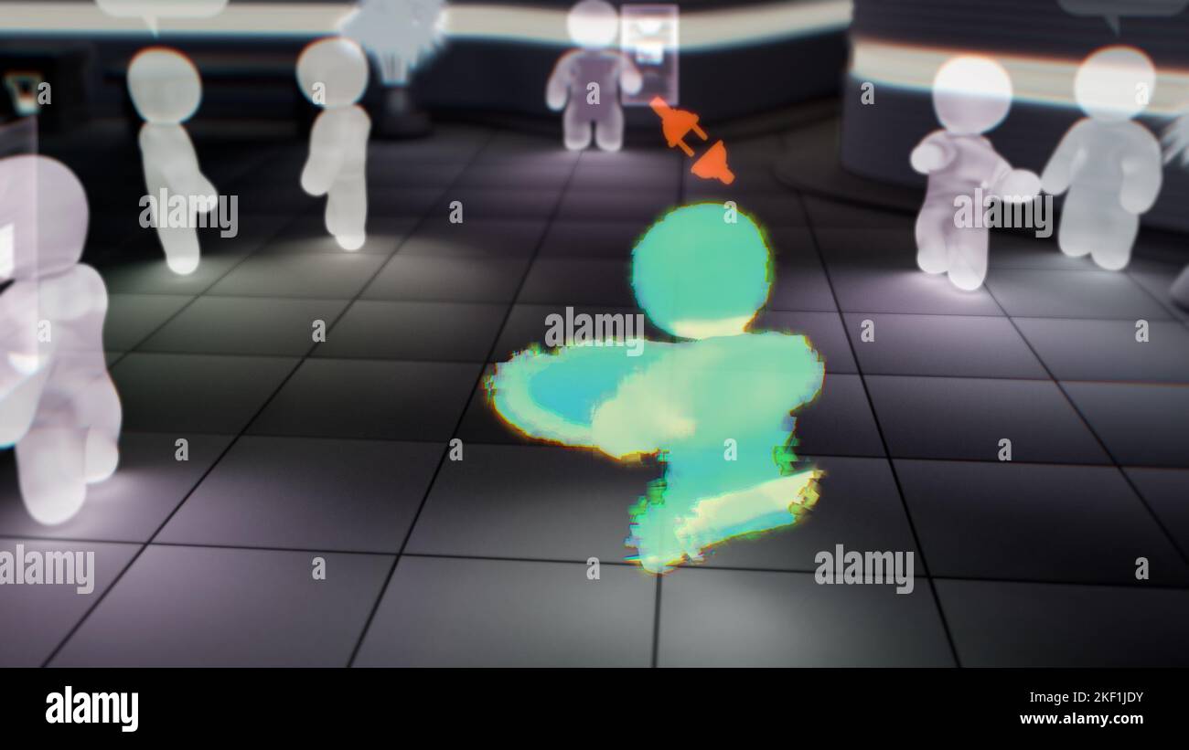 person is disconnected from computer game - bad connection speed ...