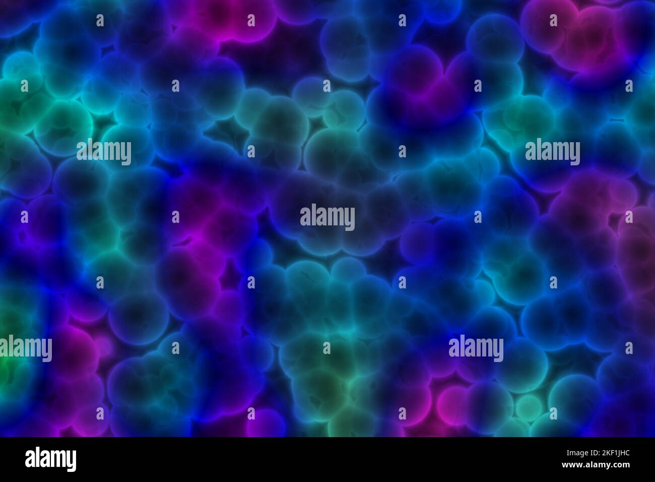 design beautiful huge amount of organic living cells digitally made ...