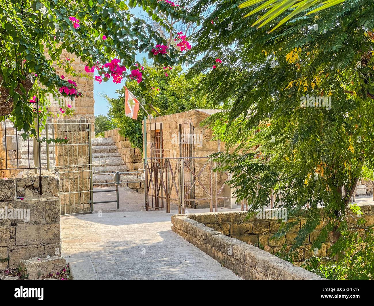 Famous and Historic Mediterranean Coastal Town Byblos, Lebanon ...