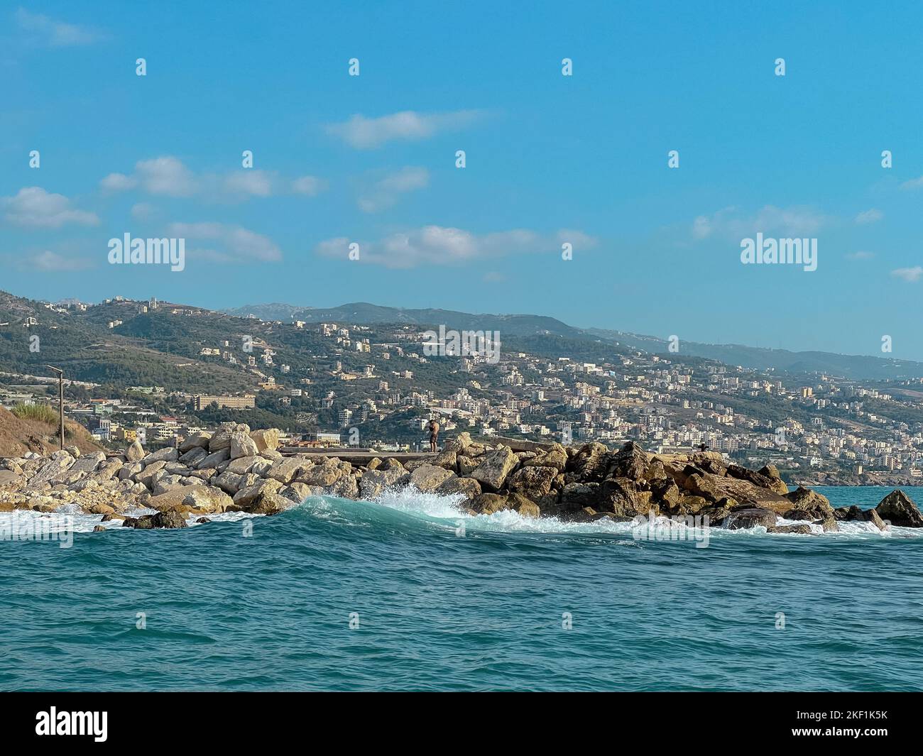 Famous and Historic Mediterranean Coastal Town Byblos, Lebanon ...
