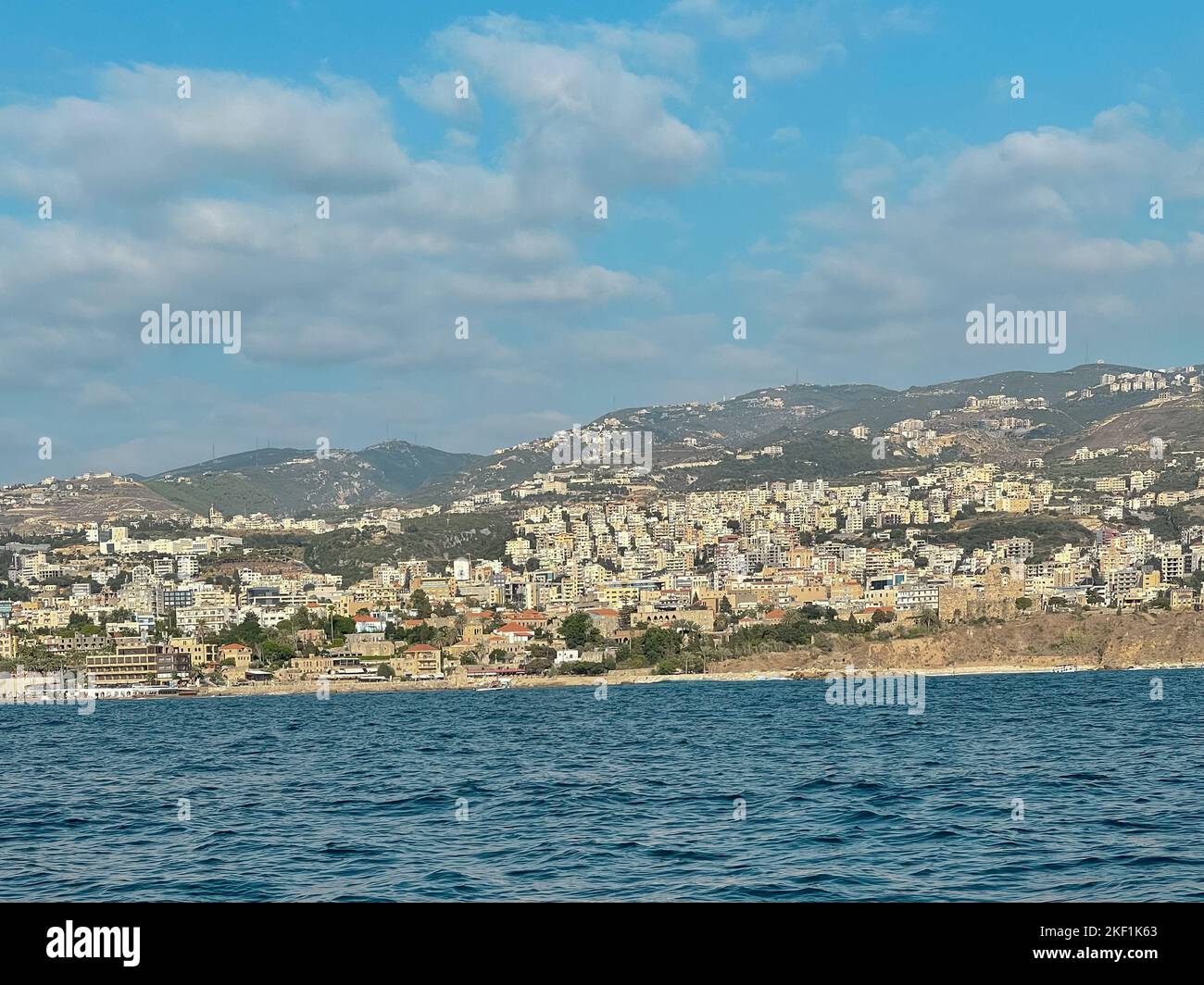 Famous and Historic Mediterranean Coastal Town Byblos, Lebanon ...