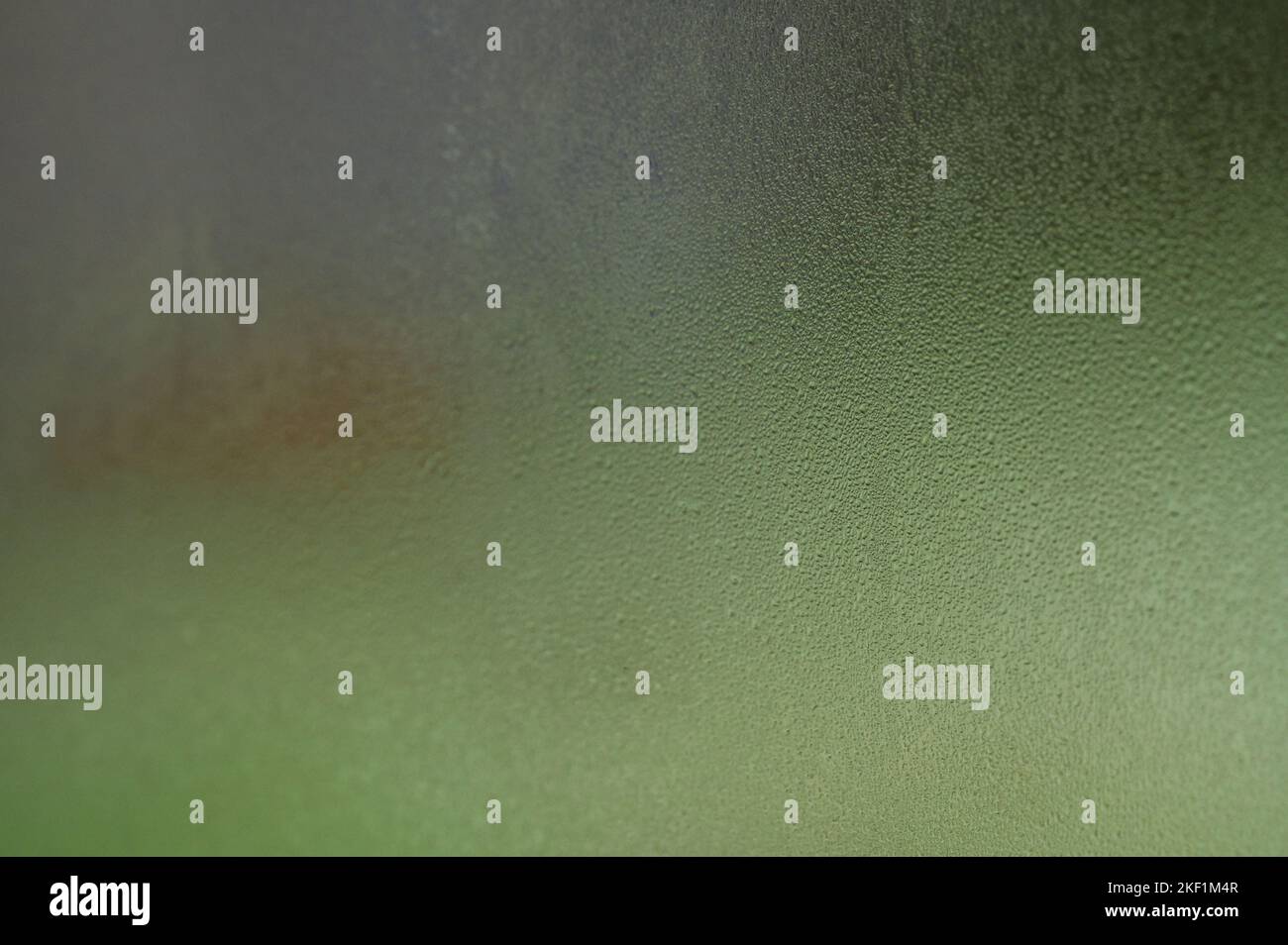 Glass and condensation on it, cooling outside and consequences in ...